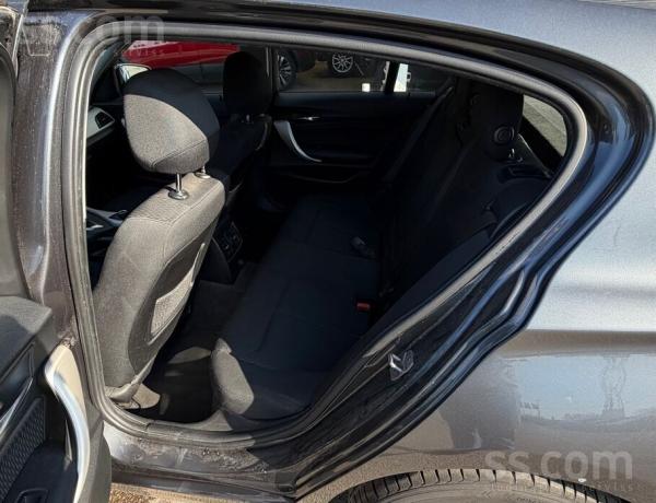 Grey BMW 118 2016 in Riga, with an engine capacity of 1.50 L and mileage of 119 thousand km for 8400 €, photo 6 on AUTOMOTO.COM.LV