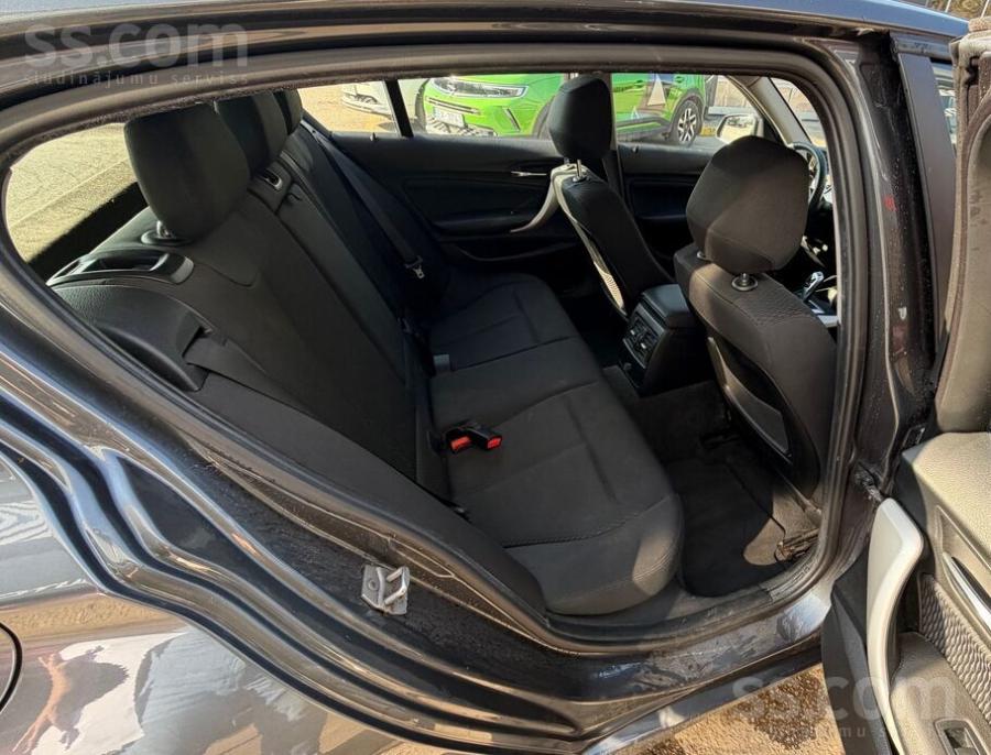 Pelēks BMW 118 2016 Rīga, ar dzinēja tilpumu 1.50 L un nobraukumu 119 tūkst. km par 8400 €, foto 9 vietnē AUTOMOTO.COM.LV