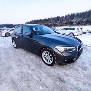Grey BMW 118 2017 in Vilnius, with an engine capacity of 1.50 L and mileage of 303 thousand km for 7500 €, photo 3 on AUTOMOTO.COM.LV