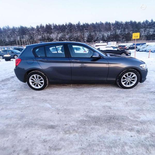 Grey BMW 118 2017 in Vilnius, with an engine capacity of 1.50 L and mileage of 303 thousand km for 7500 €, photo 5 on AUTOMOTO.COM.LV
