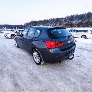 Grey BMW 118 2017 in Vilnius, with an engine capacity of 1.50 L and mileage of 303 thousand km for 7500 €, photo 7 on AUTOMOTO.COM.LV