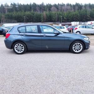 Grey BMW 118 2017 in Vilnius, with an engine capacity of 1.50 L and mileage of 303 thousand km for 6900 €, photo 5 on AUTOMOTO.COM.LV