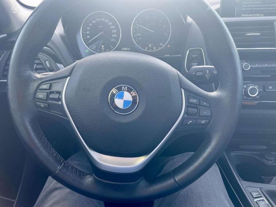 Pelēks BMW 118 2017 Tauragė, ar dzinēja tilpumu 1.50 L un nobraukumu 125 tūkst. km par 7500 €, foto 3 vietnē AUTOMOTO.COM.LV