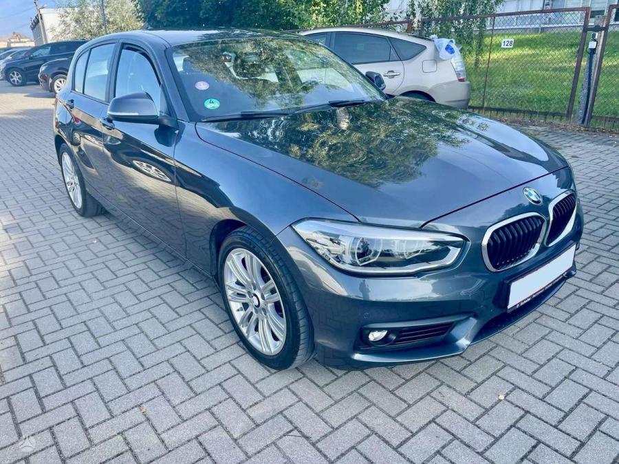 Pelēks BMW 118 2017 Tauragė, ar dzinēja tilpumu 1.50 L un nobraukumu 125 tūkst. km par 7500 €, foto 14 vietnē AUTOMOTO.COM.LV