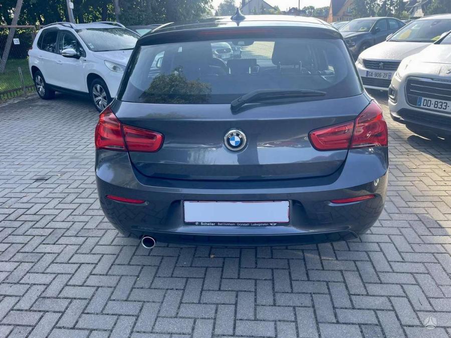 Pelēks BMW 118 2017 Tauragė, ar dzinēja tilpumu 1.50 L un nobraukumu 125 tūkst. km par 7500 €, foto 17 vietnē AUTOMOTO.COM.LV