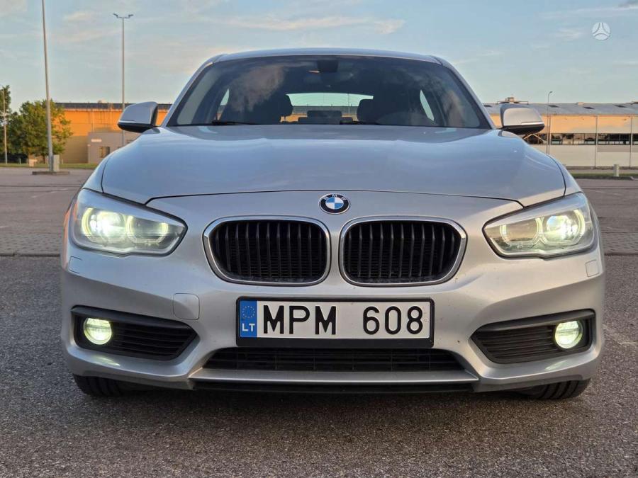 Pelēks BMW 118 2018 Kauņa, ar dzinēja tilpumu 1.50 L un nobraukumu 152 tūkst. km par 11800 €, foto 3 vietnē AUTOMOTO.COM.LV