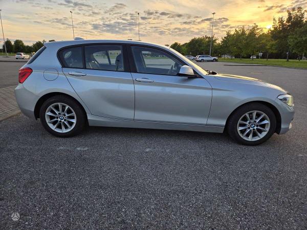 Pelēks BMW 118 2018 Kauņa, ar dzinēja tilpumu 1.50 L un nobraukumu 152 tūkst. km par 11800 €, foto 4 vietnē AUTOMOTO.COM.LV
