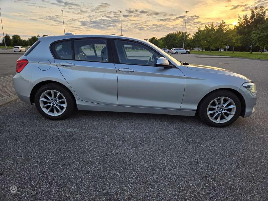 Pelēks BMW 118 2018 Kauņa, ar dzinēja tilpumu 1.50 L un nobraukumu 152 tūkst. km par 11800 €, foto 5 vietnē AUTOMOTO.COM.LV