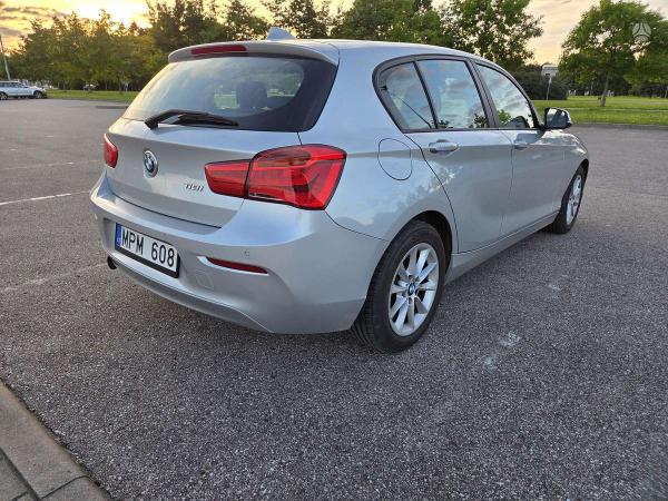 Pelēks BMW 118 2018 Kauņa, ar dzinēja tilpumu 1.50 L un nobraukumu 152 tūkst. km par 11800 €, foto 5 vietnē AUTOMOTO.COM.LV