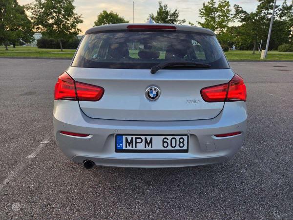 Pelēks BMW 118 2018 Kauņa, ar dzinēja tilpumu 1.50 L un nobraukumu 152 tūkst. km par 11800 €, foto 6 vietnē AUTOMOTO.COM.LV