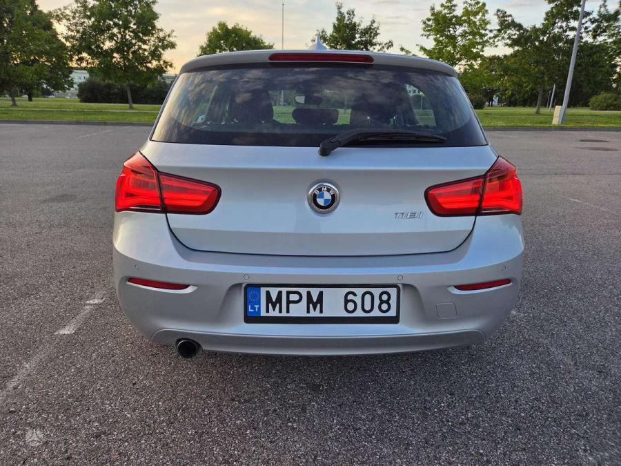 Pelēks BMW 118 2018 Kauņa, ar dzinēja tilpumu 1.50 L un nobraukumu 152 tūkst. km par 11800 €, foto 7 vietnē AUTOMOTO.COM.LV