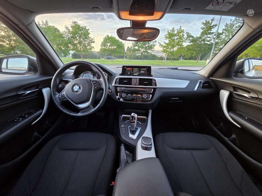 Pelēks BMW 118 2018 Kauņa, ar dzinēja tilpumu 1.50 L un nobraukumu 152 tūkst. km par 11800 €, foto 10 vietnē AUTOMOTO.COM.LV