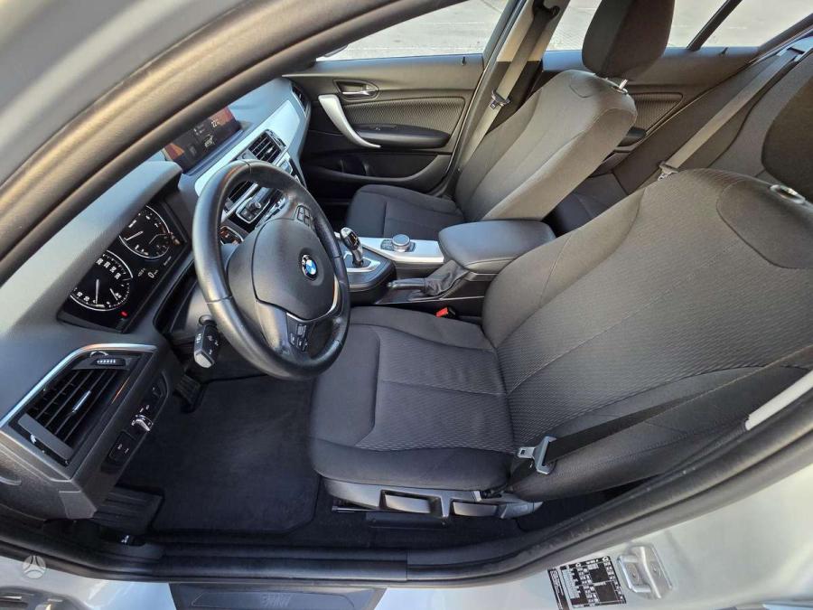 Pelēks BMW 118 2018 Kauņa, ar dzinēja tilpumu 1.50 L un nobraukumu 152 tūkst. km par 11800 €, foto 11 vietnē AUTOMOTO.COM.LV