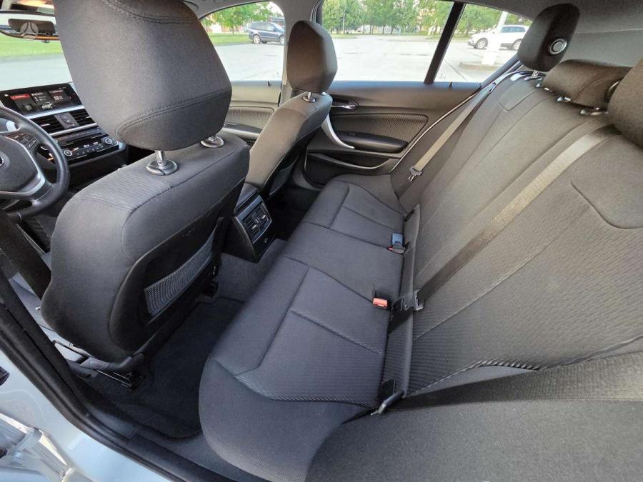 Pelēks BMW 118 2018 Kauņa, ar dzinēja tilpumu 1.50 L un nobraukumu 152 tūkst. km par 11800 €, foto 12 vietnē AUTOMOTO.COM.LV