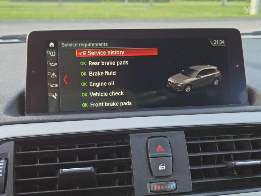 Pelēks BMW 118 2018 Kauņa, ar dzinēja tilpumu 1.50 L un nobraukumu 152 tūkst. km par 11800 €, foto 18 vietnē AUTOMOTO.COM.LV