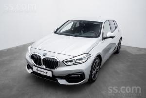 Pelēks BMW 118 2020 Tallina, ar dzinēja tilpumu 1.50 L un nobraukumu 67 tūkst. km par 18999 €, foto  vietnē AUTOMOTO.COM.LV
