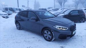 Grey BMW 118 2021 in Klaipeda, with an engine capacity of 1.50 L and mileage of 33 thousand km for 19890 €, photo  on AUTOMOTO.COM.LV