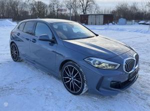 Grey BMW 118 2021 in Panevezys, with an engine capacity of 2.00 L and mileage of 124 thousand km for 18900 €, photo 3 on AUTOMOTO.COM.LV