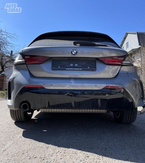 Grey BMW 118 2022 in Kaunas, with an engine capacity of 1.50 L and mileage of 56 thousand km for 7599 €, photo 10 on AUTOMOTO.COM.LV