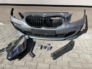 Grey BMW 118 2022 in Kaunas, with an engine capacity of 1.50 L and mileage of 56 thousand km for 6499 €, photo 18 on AUTOMOTO.COM.LV