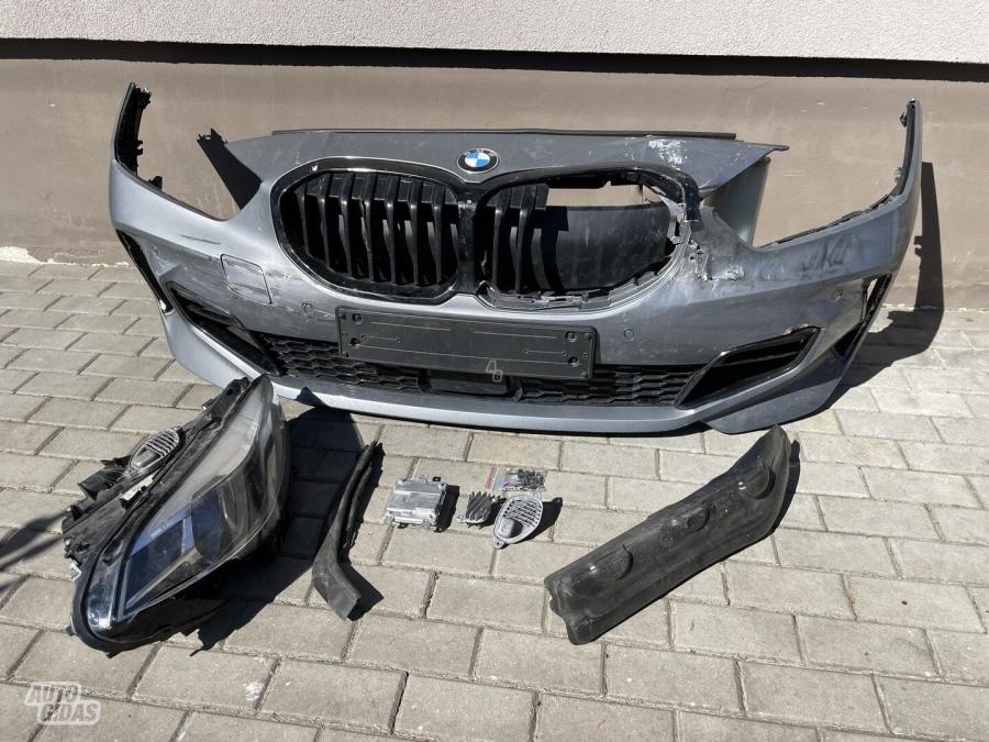Grey BMW 118 2022 in Kaunas, with an engine capacity of 1.50 L and mileage of 56 thousand km for 6499 €, photo 18 on AUTOMOTO.COM.LV