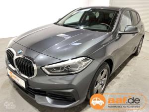 Grey BMW 118 2021 in Kaunas, with an engine capacity of 2.00 L and mileage of 20 thousand km for 27499 €, photo  on AUTOMOTO.COM.LV