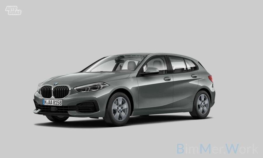Pelēks BMW 118 2022 Kauņa, ar dzinēja tilpumu 1.50 L un nobraukumu 19 tūkst. km par 25489 €, foto 1 vietnē AUTOMOTO.COM.LV