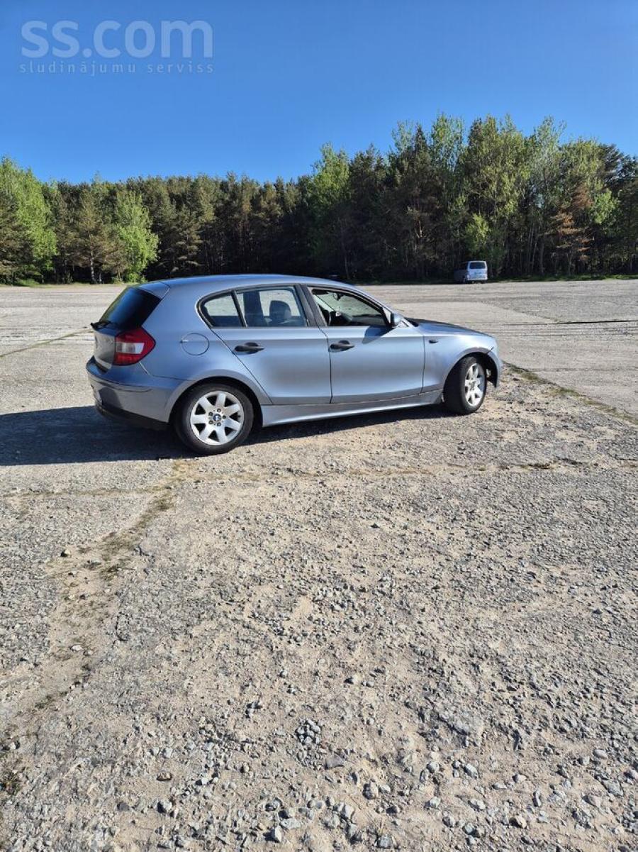 BMW 118 2005 Liepāja, ar dzinēja tilpumu 2.00 L un nobraukumu 320 tūkst. km par 1450 €, foto 6 vietnē AUTOMOTO.COM.LV
