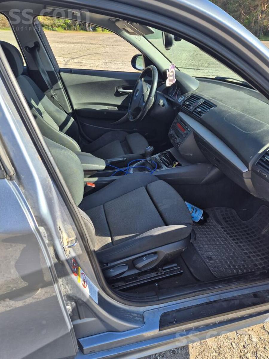 BMW 118 2005 Liepāja, ar dzinēja tilpumu 2.00 L un nobraukumu 320 tūkst. km par 1450 €, foto 10 vietnē AUTOMOTO.COM.LV