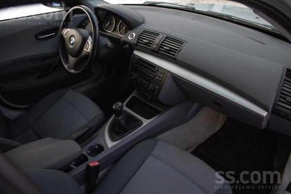 BMW 118 2005 in Jelgava, with an engine capacity of 2.00 L and mileage of 199 thousand km for 3390 €, photo 7 on AUTOMOTO.COM.LV