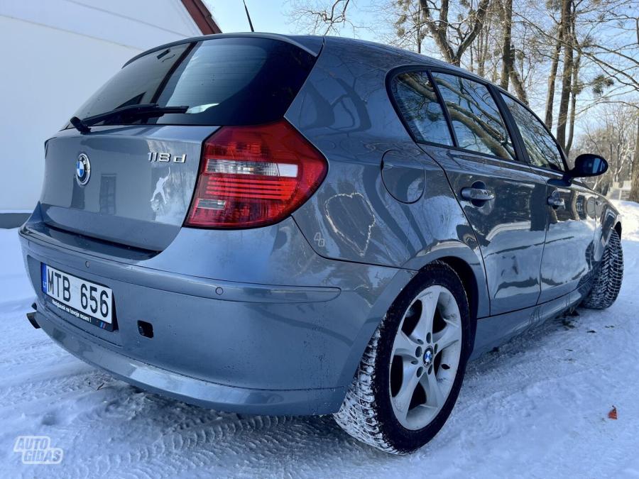 BMW 118 2007 Kauņa, ar dzinēja tilpumu 2.00 L un nobraukumu 312 tūkst. km par 2900 €, foto 4 vietnē AUTOMOTO.COM.LV