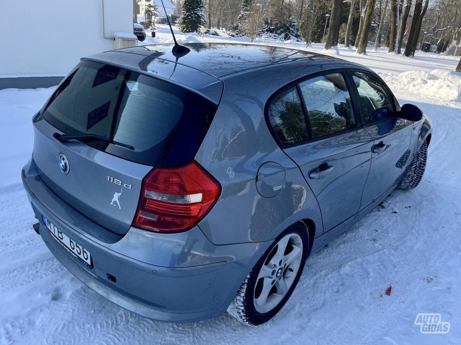 BMW 118 2007 Kauņa, ar dzinēja tilpumu 2.00 L un nobraukumu 312 tūkst. km par 2900 €, foto 11 vietnē AUTOMOTO.COM.LV