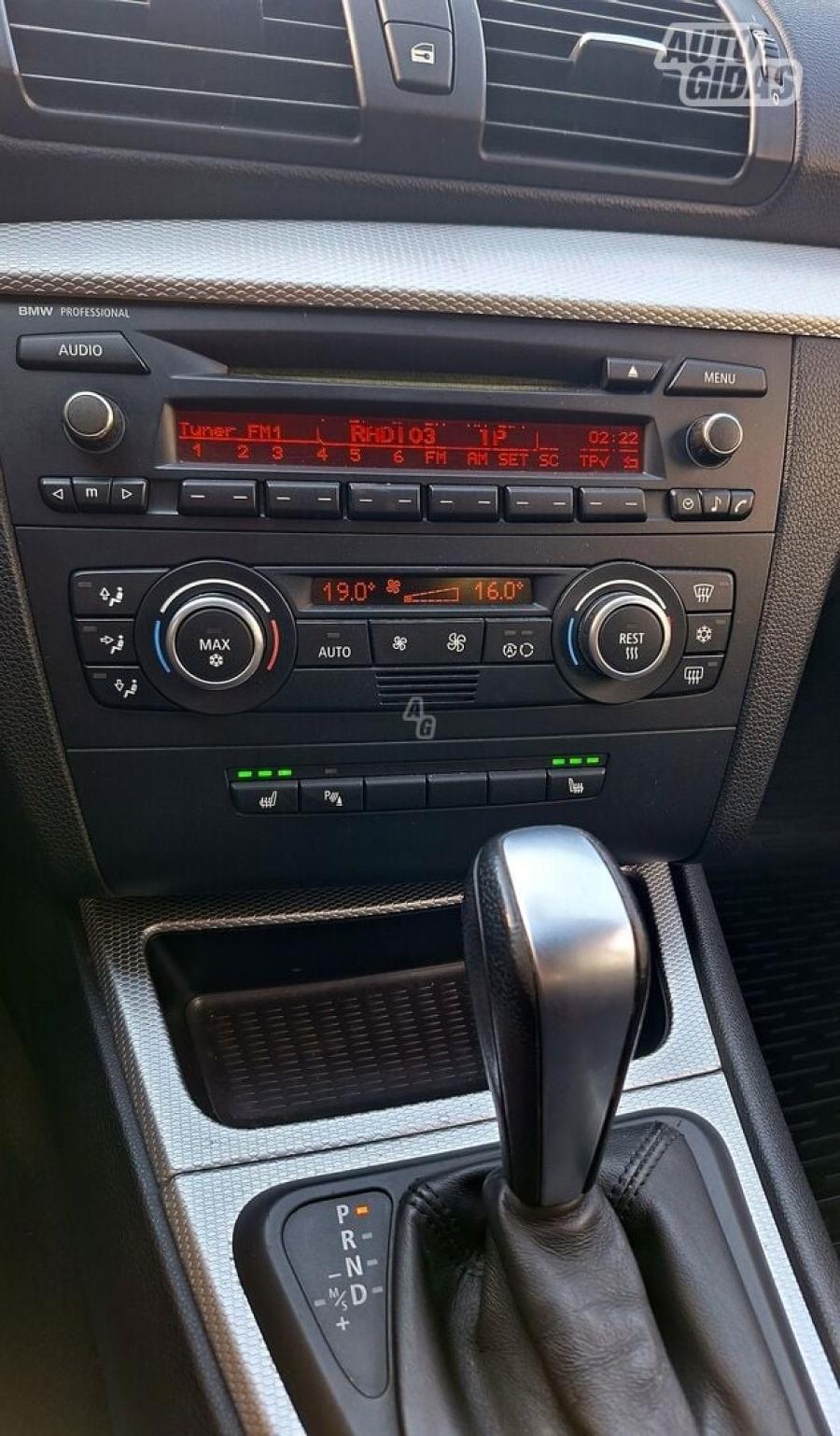 BMW 118 2007 in Radviliskis, with an engine capacity of 2.00 L and mileage of 261 thousand km for 4750 €, photo 20 on AUTOMOTO.COM.LV