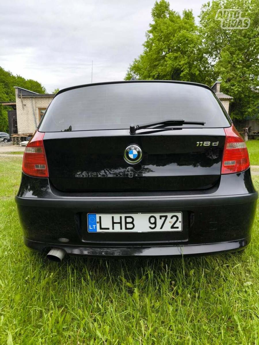 BMW 118 2008 Kretinga, ar dzinēja tilpumu 2.00 L un nobraukumu 300 tūkst. km par 2650 €, foto 7 vietnē AUTOMOTO.COM.LV