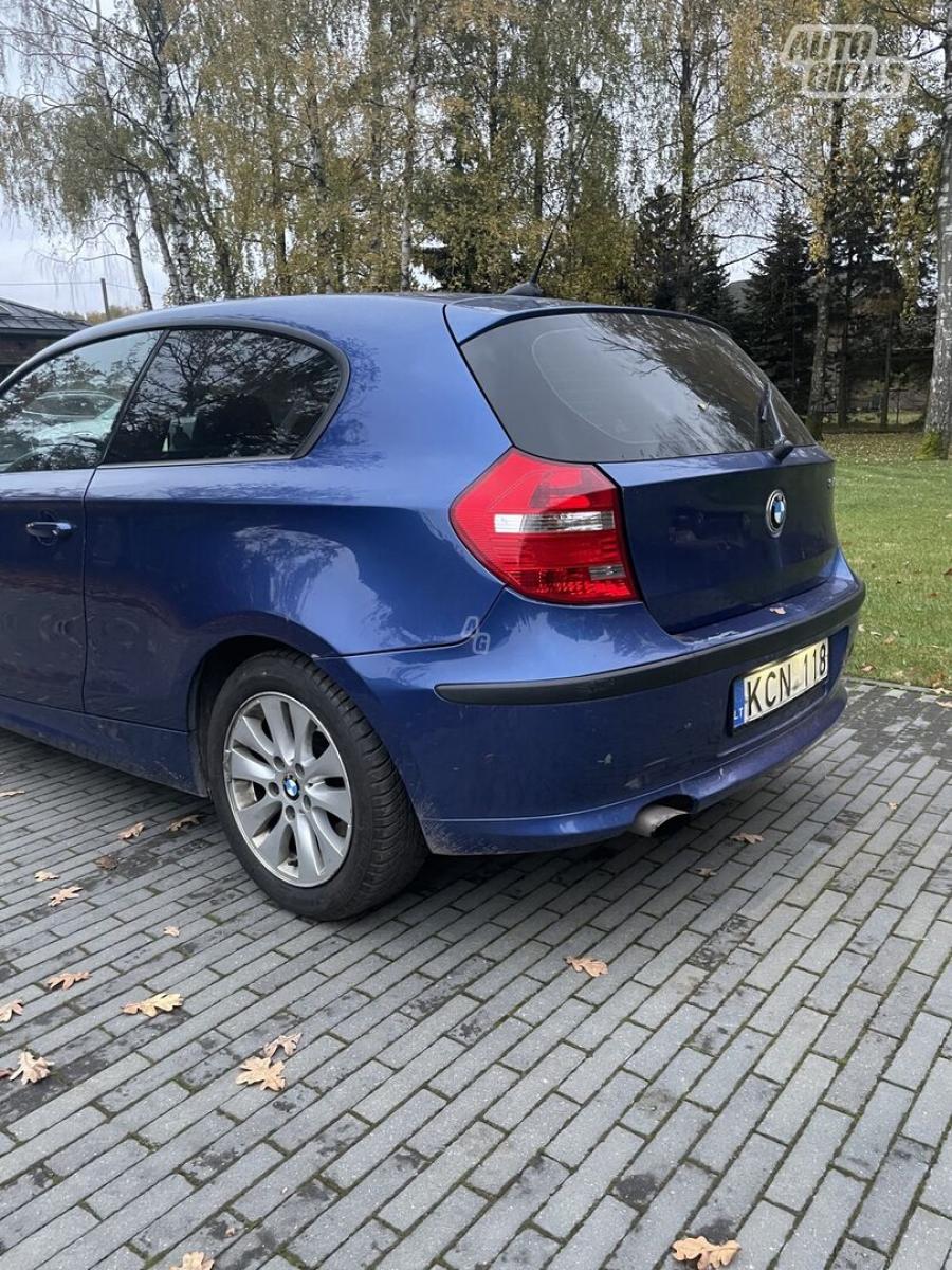 BMW 118 2009 in Kaunas, with an engine capacity of 2.00 L and mileage of 287 thousand km for 1350 €, photo 6 on AUTOMOTO.COM.LV