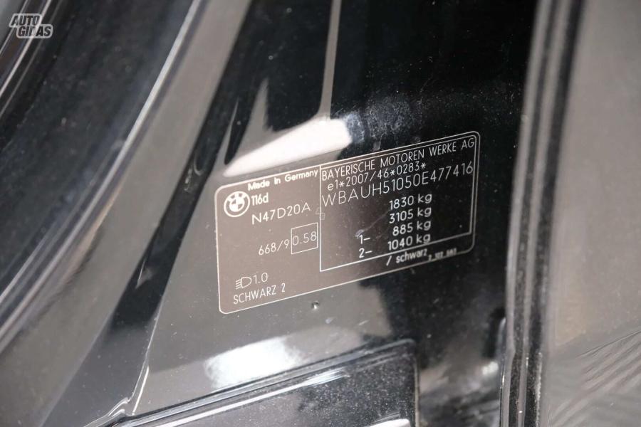 BMW 118 2010 in Kaunas, with an engine capacity of 2.00 L and mileage of 290 thousand km for 3990 €, photo 25 on AUTOMOTO.COM.LV