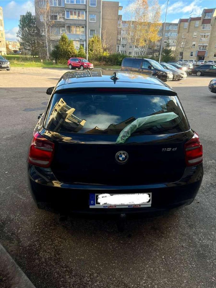 BMW 118 2012 Viļņa, ar dzinēja tilpumu 2.00 L un nobraukumu 172 tūkst. km par 6300 €, foto 5 vietnē AUTOMOTO.COM.LV