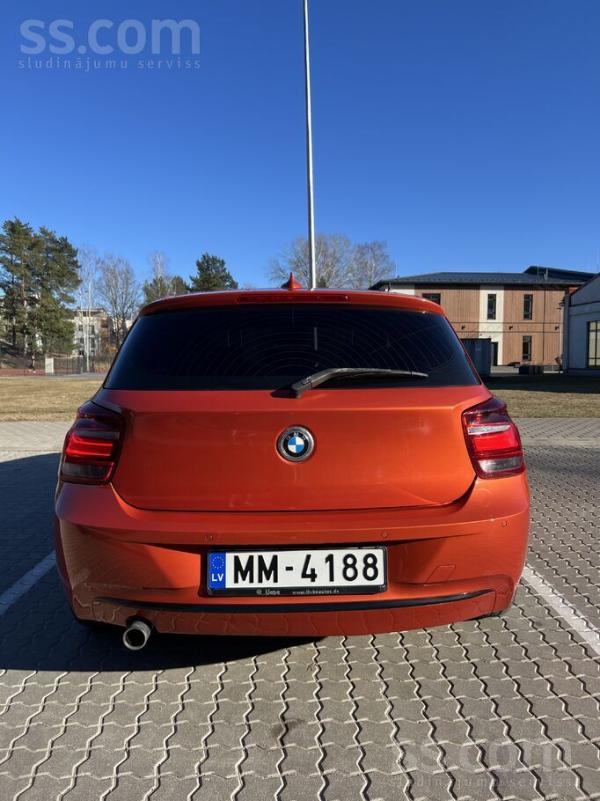 BMW 118 2013 Aizkraukle, ar dzinēja tilpumu 2.00 L un nobraukumu 226 tūkst. km par 7250 €, foto 3 vietnē AUTOMOTO.COM.LV