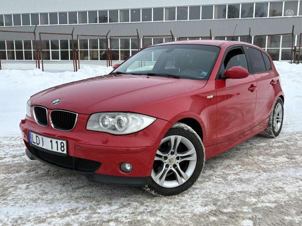 Red BMW 118 2005 in Rokiskis, with an engine capacity of 2.00 L and mileage of 395 thousand km for 1750 €, photo 5 on AUTOMOTO.COM.LV