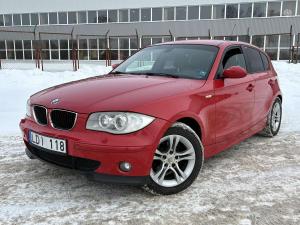 Sarkans BMW 118 2005 Rokiškis, ar dzinēja tilpumu 2.00 L un nobraukumu 395 tūkst. km par 1750 €, foto 5 vietnē AUTOMOTO.COM.LV