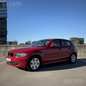 Red BMW 118 2007 in Riga, with an engine capacity of 2.00 L and mileage of 165 thousand km for 3400 €, photo  on AUTOMOTO.COM.LV