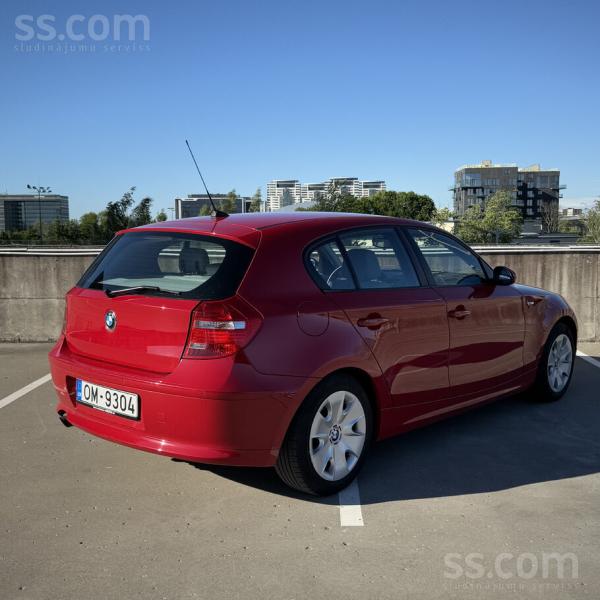 Красный БМВ 118 2007 в Рига, объемом двигателя 2.00 л и пробегом 165 тыс. км за 3400 €, фото 4 на AUTOMOTO.COM.LV