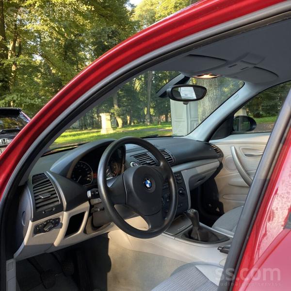 Sarkans BMW 118 2007 Rīga, ar dzinēja tilpumu 2.00 L un nobraukumu 166 tūkst. km par 3100 €, foto 6 vietnē AUTOMOTO.COM.LV