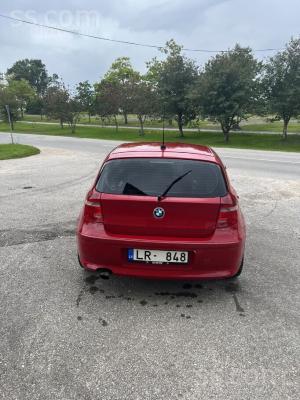 Sarkans BMW 118 2007 Talsi, ar dzinēja tilpumu 2.00 L un nobraukumu 304 tūkst. km par 2500 €, foto 7 vietnē AUTOMOTO.COM.LV