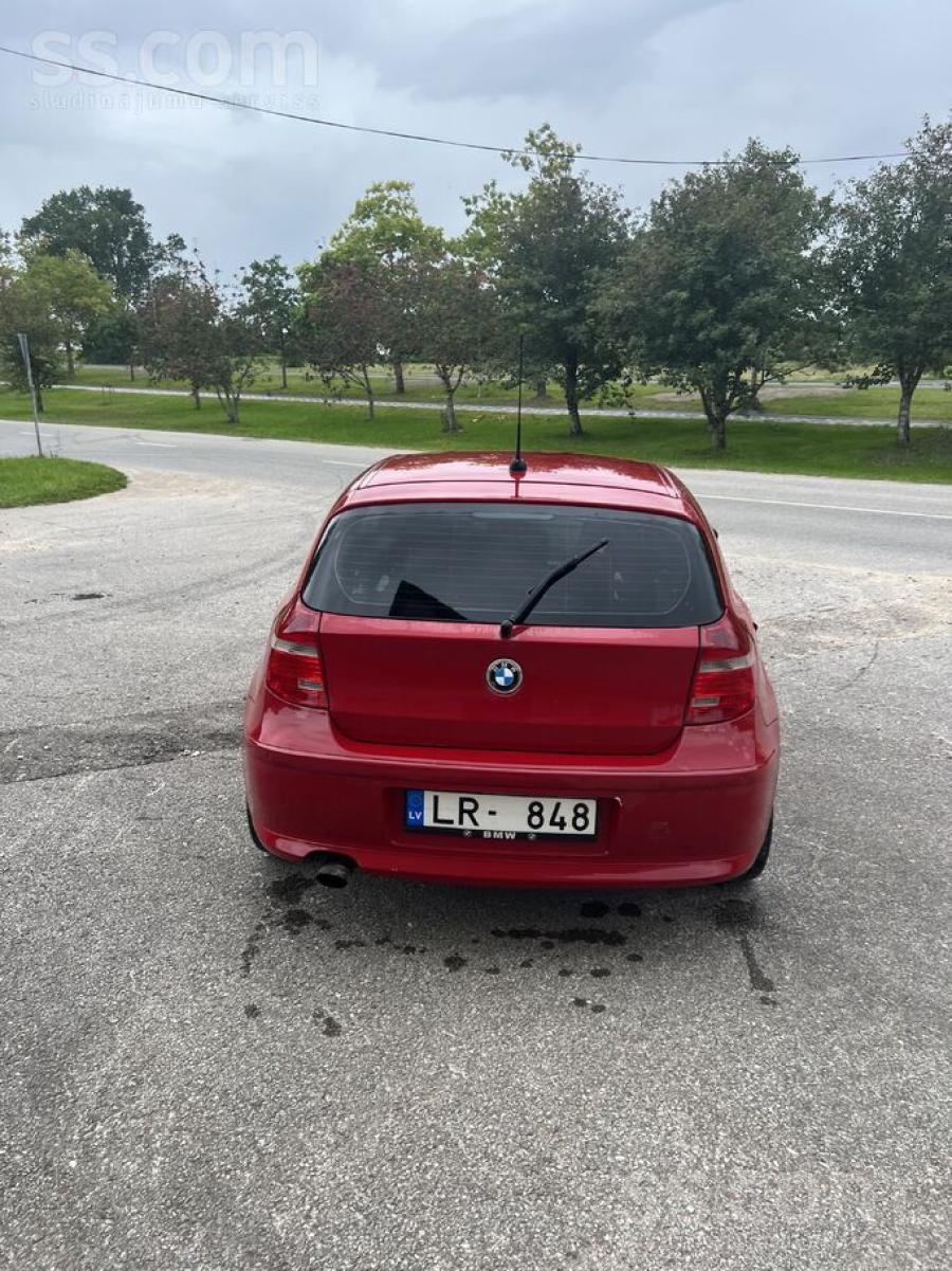 Sarkans BMW 118 2007 Talsi, ar dzinēja tilpumu 2.00 L un nobraukumu 304 tūkst. km par 2500 €, foto 7 vietnē AUTOMOTO.COM.LV