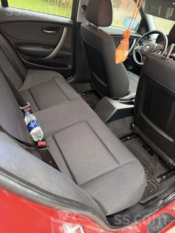 Sarkans BMW 118 2008 Jelgava, ar dzinēja tilpumu 2.00 L un nobraukumu 165 tūkst. km par 2900 €, foto 6 vietnē AUTOMOTO.COM.LV