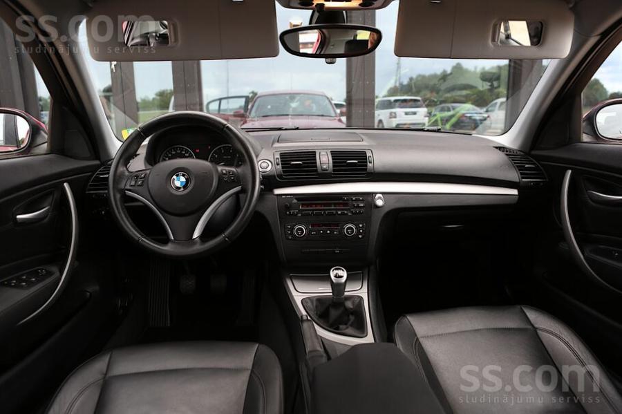 Sarkans BMW 118 2009 Tukums, ar dzinēja tilpumu 2.00 L un nobraukumu 190 tūkst. km par 4999 €, foto 8 vietnē AUTOMOTO.COM.LV