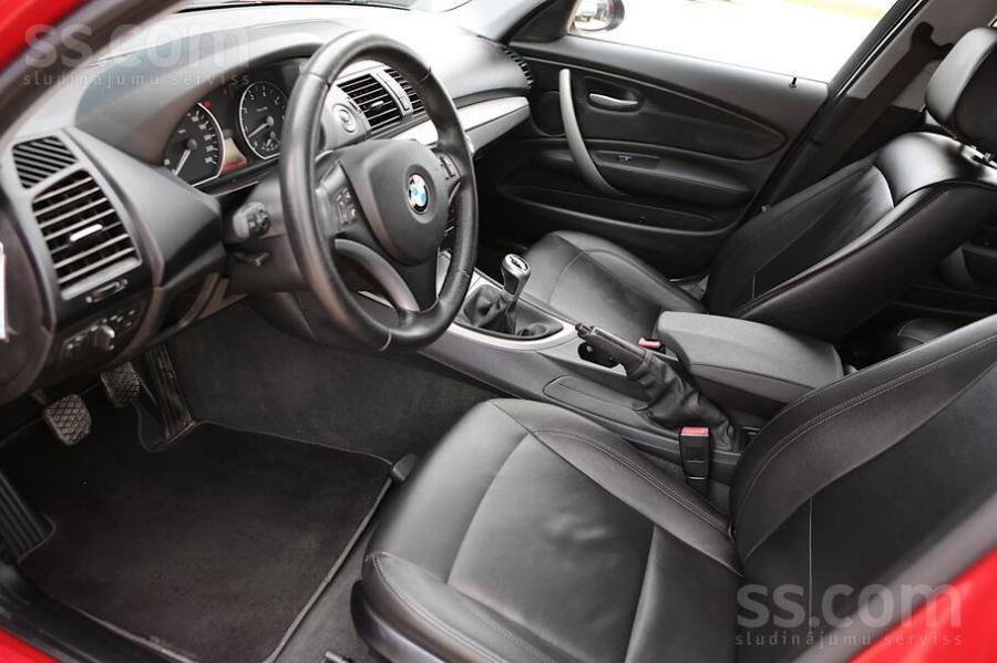 Sarkans BMW 118 2009 Tukums, ar dzinēja tilpumu 2.00 L un nobraukumu 190 tūkst. km par 4999 €, foto 9 vietnē AUTOMOTO.COM.LV