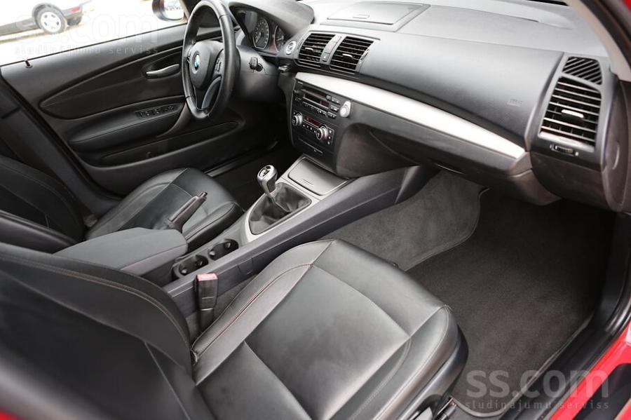 Sarkans BMW 118 2009 Tukums, ar dzinēja tilpumu 2.00 L un nobraukumu 190 tūkst. km par 4999 €, foto 11 vietnē AUTOMOTO.COM.LV