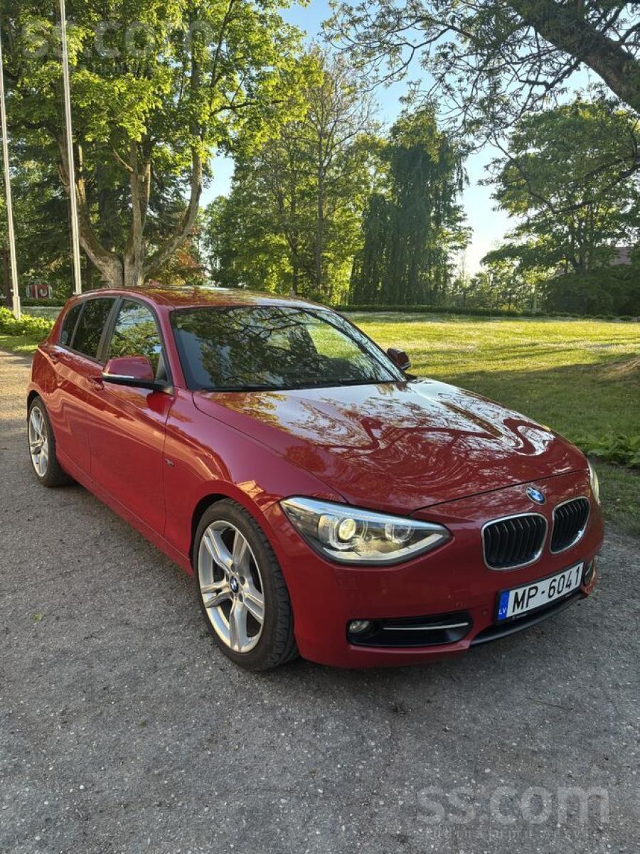 Sarkans BMW 118 2011 Liepāja, ar dzinēja tilpumu 2.00 L un nobraukumu 0 tūkst. km par 6200 €, foto 1 vietnē AUTOMOTO.COM.LV